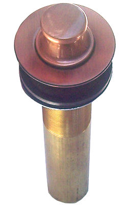 Polished Copper Bathroom Sink Drain MT760-ACP