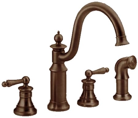 Oil Rubbed Bronze Kitchen Sink Faucet