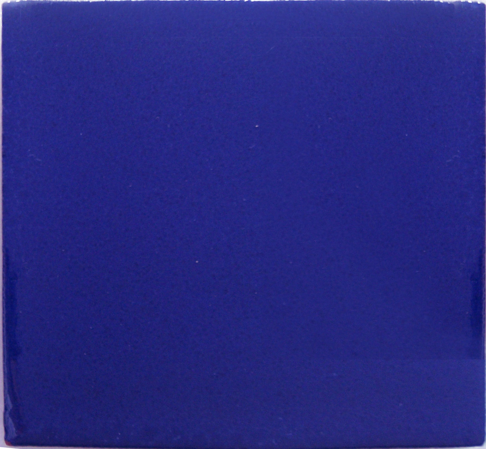 Dark Cobalt Blue Talavera Mexican Tile